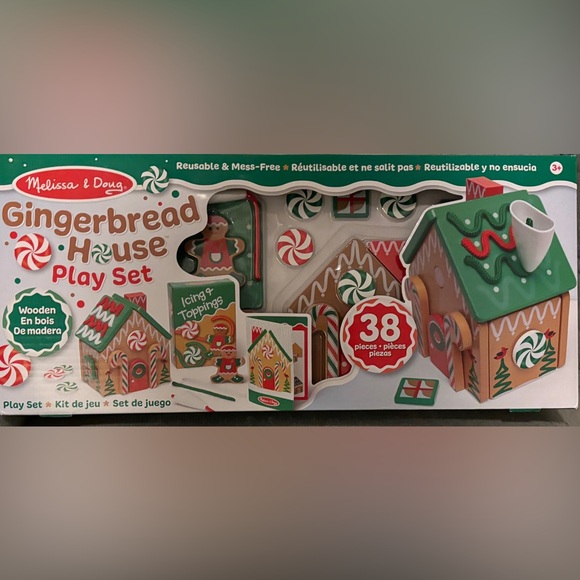Melissa & Doug | Toys | Melissa Doug Gingerbread House Play Set | Poshmark